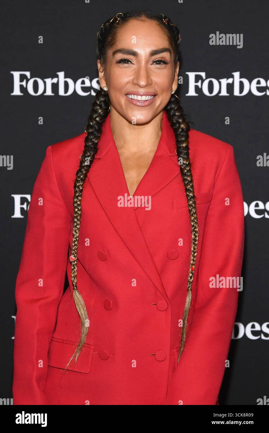 Robin Arzón, Head Instructor, Peleton, attends the Forbes Power Women's ...