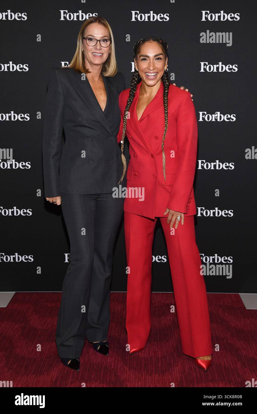 Robin Arzón, Head Instructor, Peleton, attends the Forbes Power Women's ...