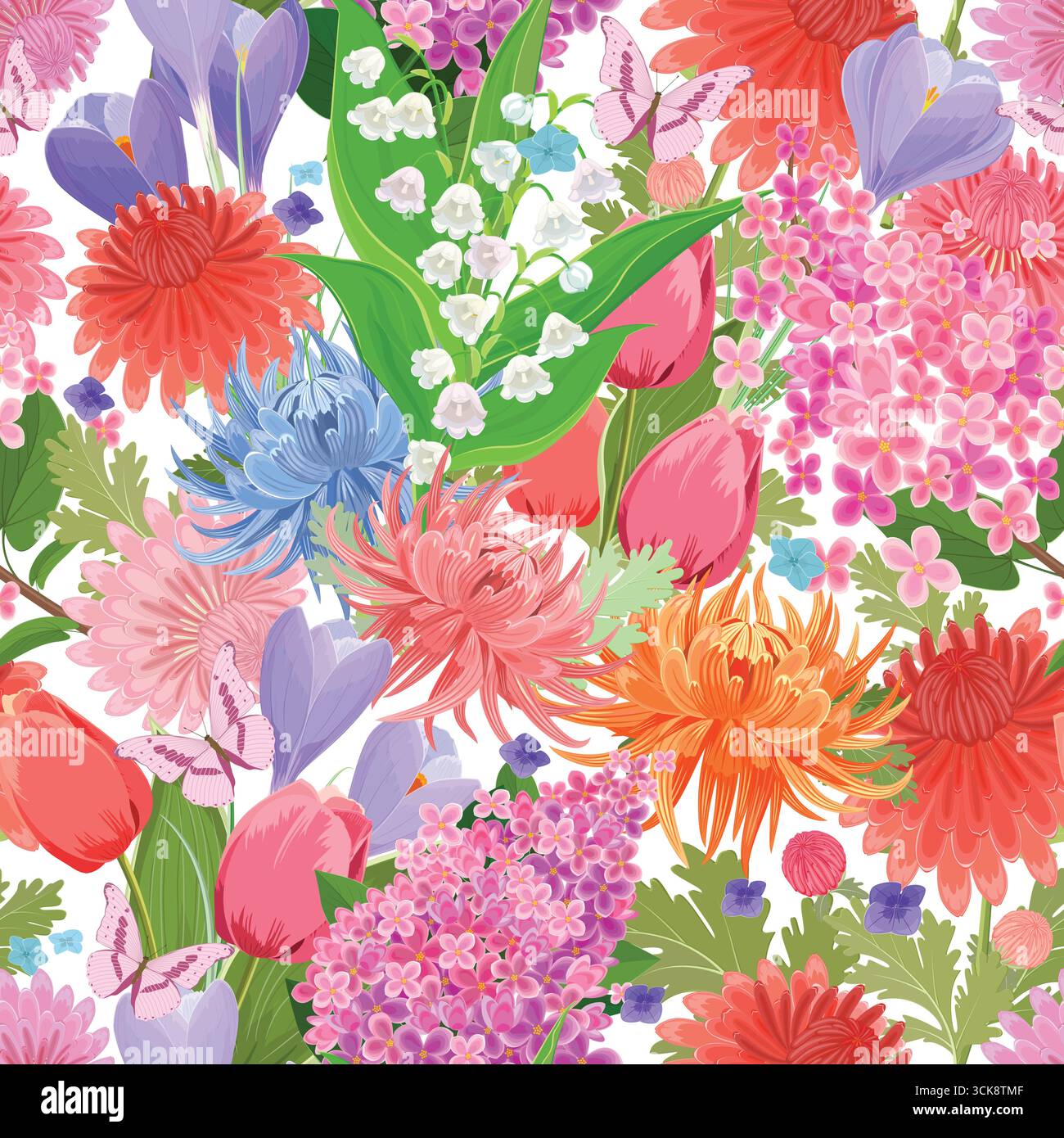 Seamless background pattern variety Stock Vector Images - Alamy