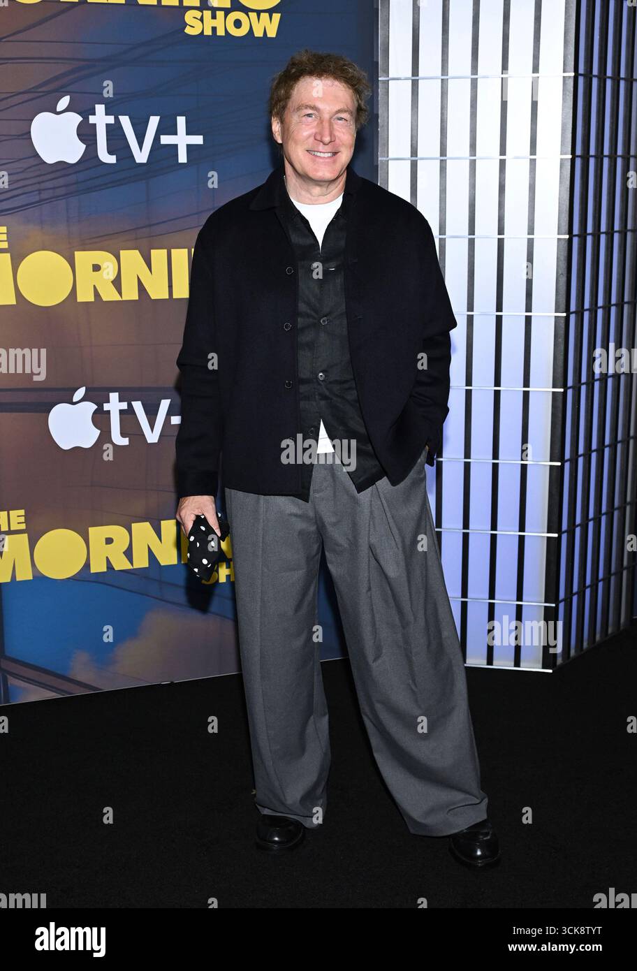 Nelson Coates attends the Apple TV+ premiere of "The Morning Show ...