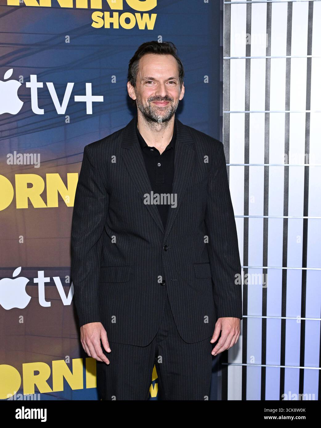 Micah Schraft attends the Apple TV+ premiere of "The Morning Show ...