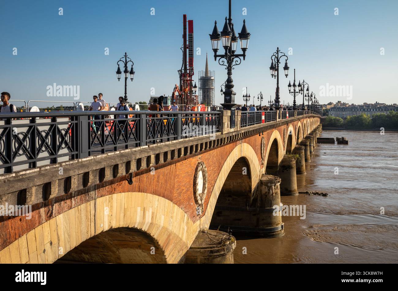 Pont de Pierre, an iconic 19th-century stone bridge commissioned by ...