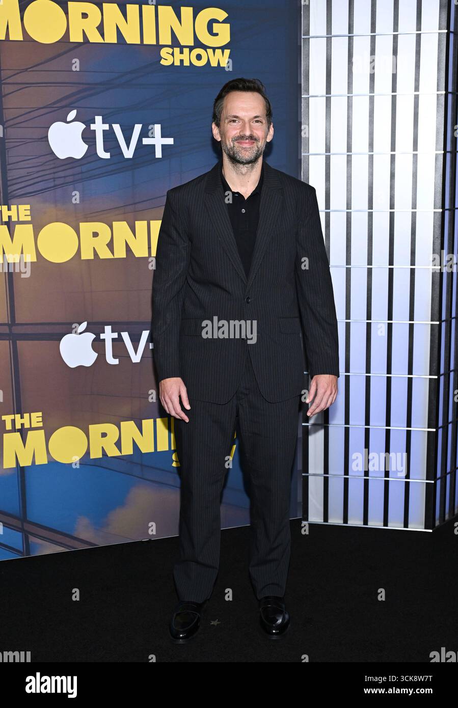 Micah Schraft attends the Apple TV+ premiere of "The Morning Show ...