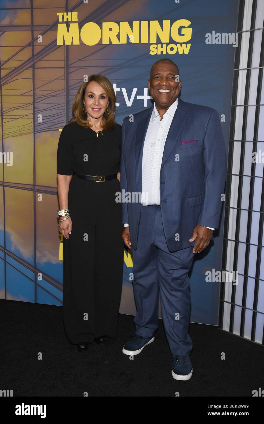 (L-R) Rosanna Scotto and Curt Menefee attend 'The Morning Show' Season ...