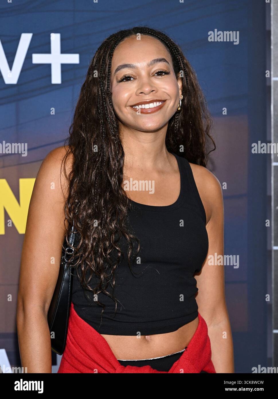 Hunter Harris attends the Apple TV+ premiere of "The Morning Show ...