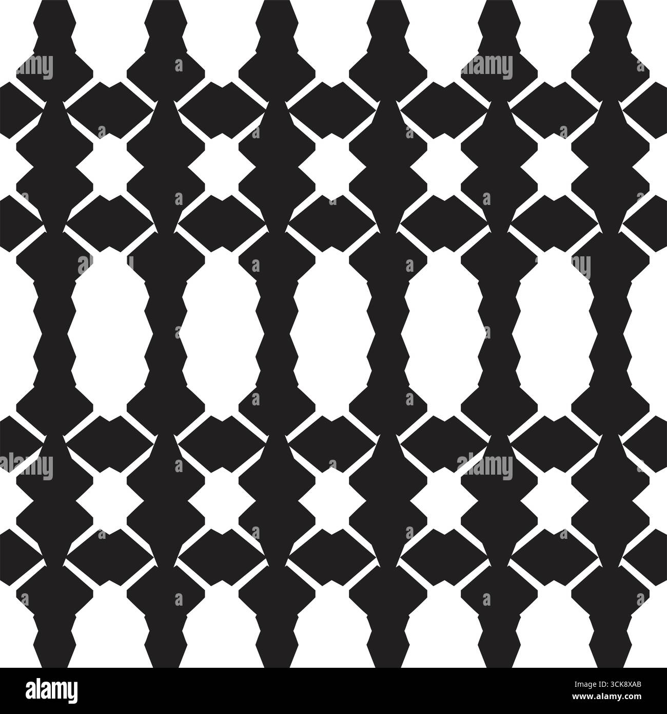 Geometric linear seamless pattern Stock Vector Images - Alamy