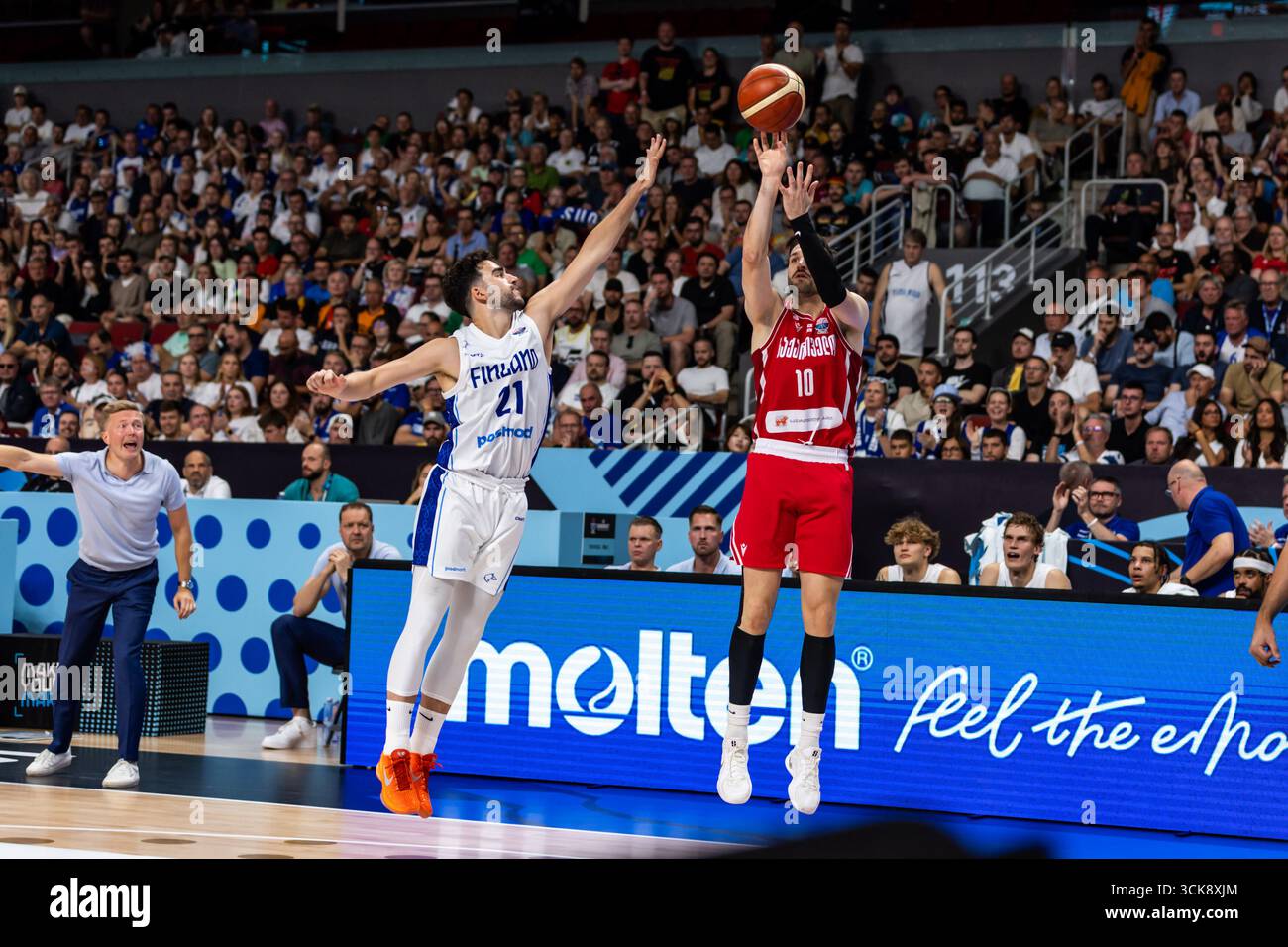 10.09.2025, Riga Arena, Riga, LAT, Eurobasket 205, Basketball ...