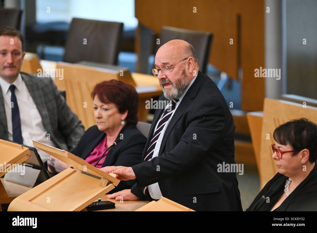 Edinburgh Scotland, UK 10 September 2025. James Dornan MSP at the ...