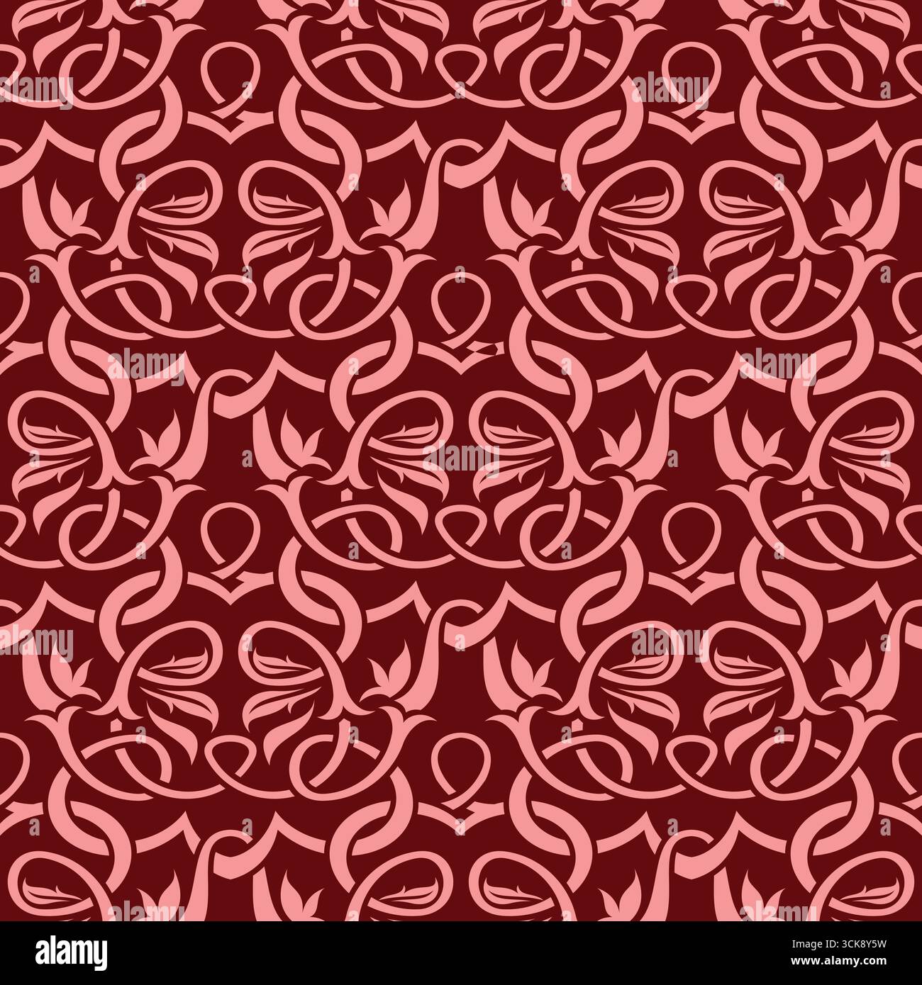 Abstract composition of vibrant floral patterns Cut Out Stock Images ...