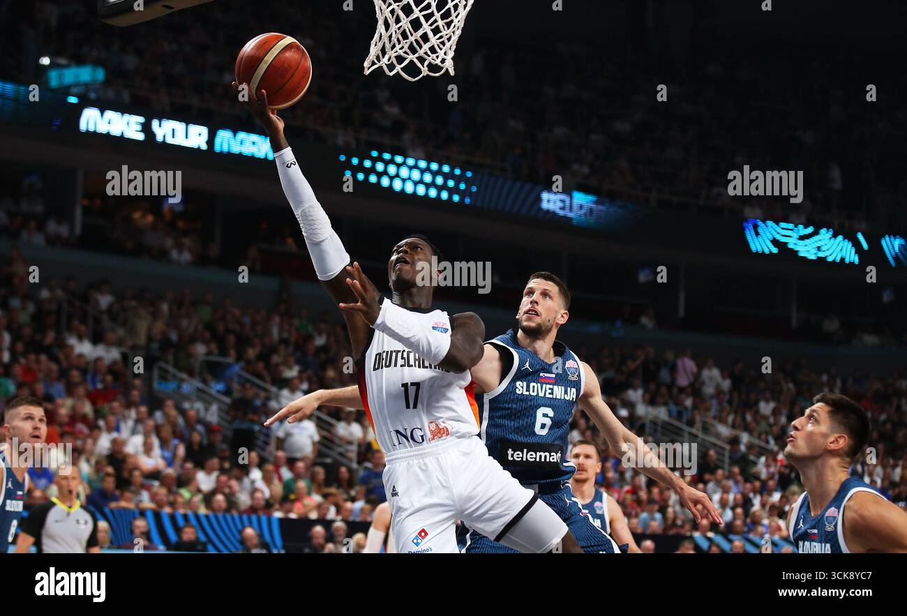 Riga, Latvia. 10th Sep, 2025. Basketball: European Championship ...
