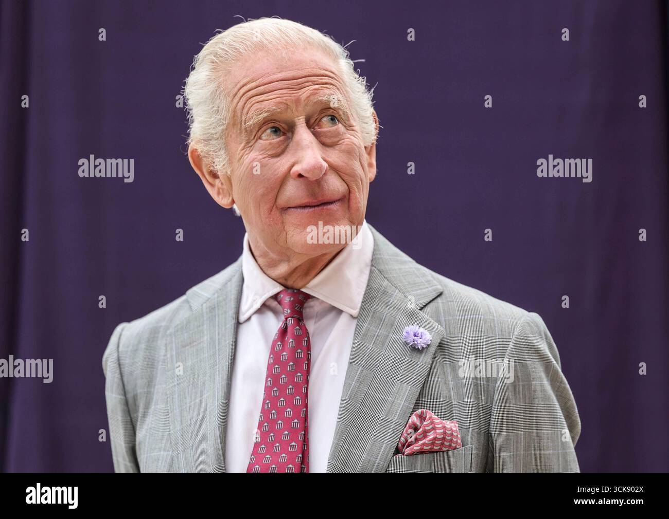 FILE - Britain's King Charles arrives to officially open Midland ...