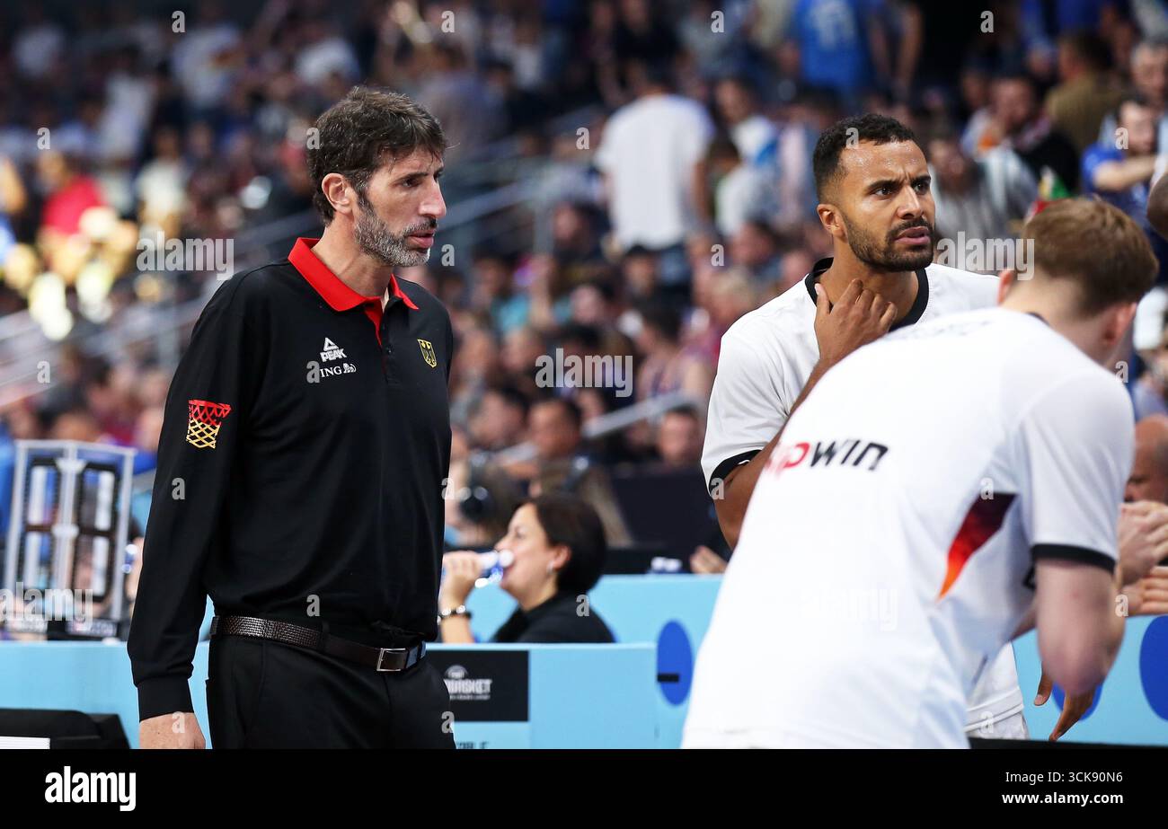 10 September 2025, Latvia, Riga: Basketball: European Championship ...