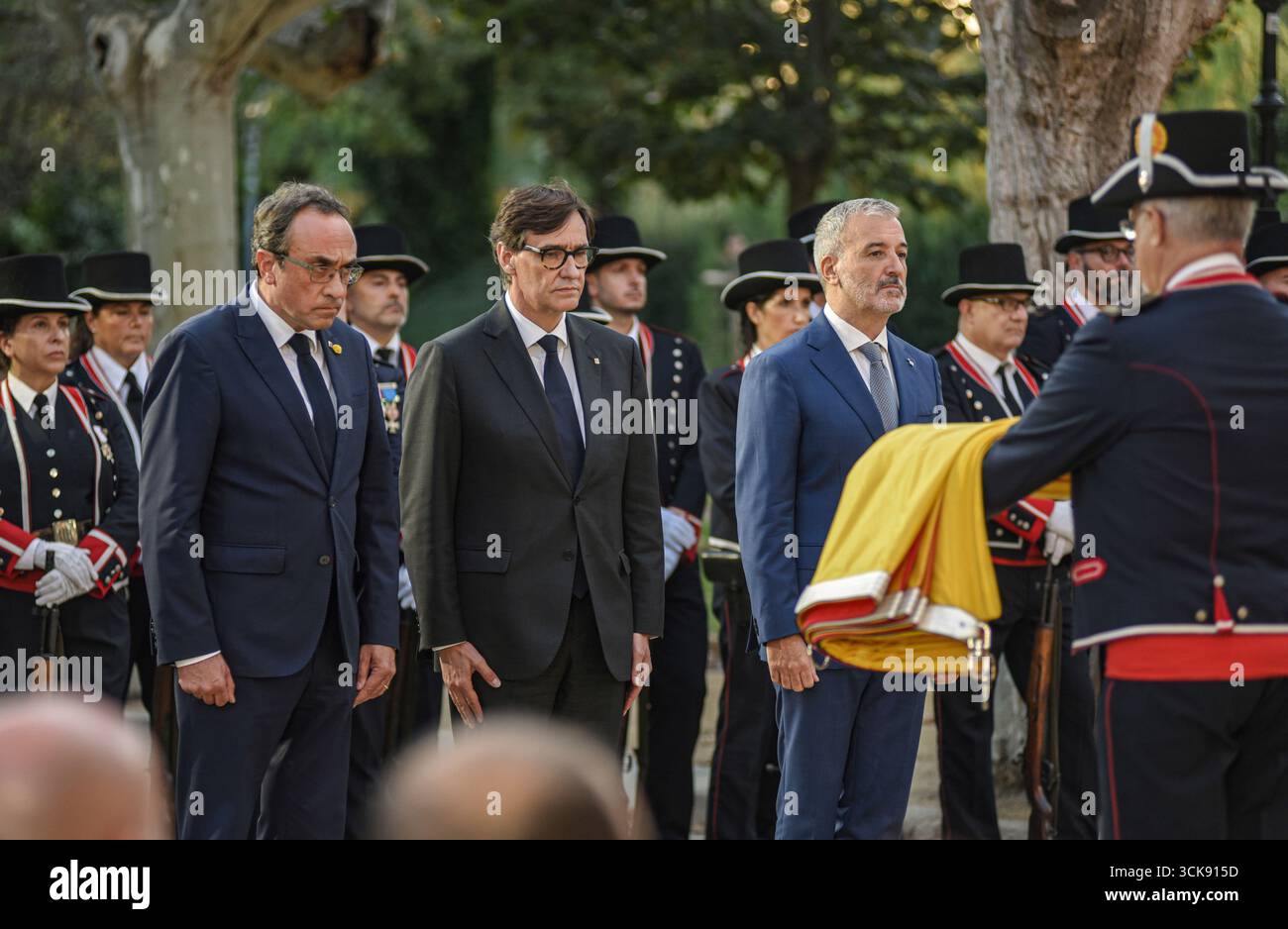 (L-R) Speaker of the House Josep Rull SEPTEMBER 10;2025 Alberto Paredes ...