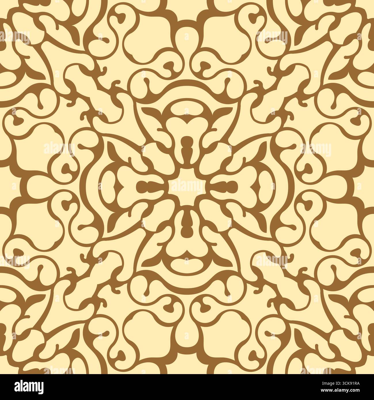 Beautiful peaceful summer scenery Stock Vector Images - Alamy