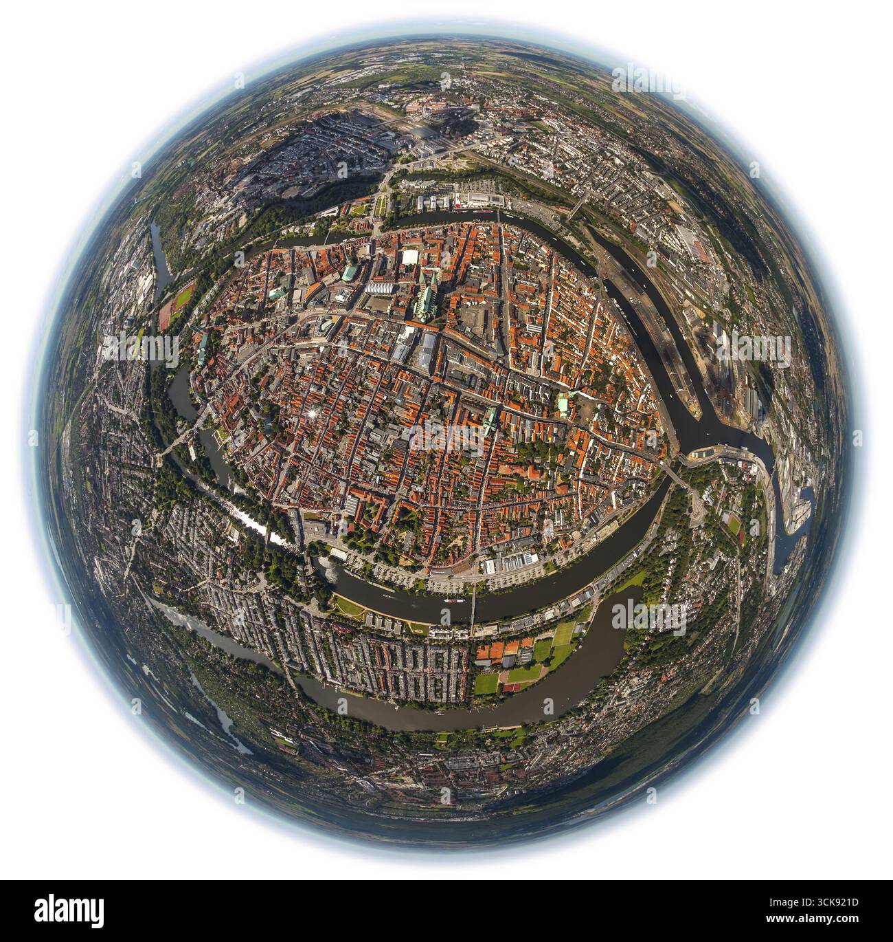 Historic brick church gothic Cut Out Stock Images & Pictures - Alamy