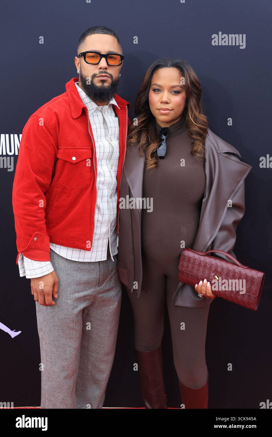 France. 10th Sep, 2025. Zach Davis and Cheyenne Davis attends the ...