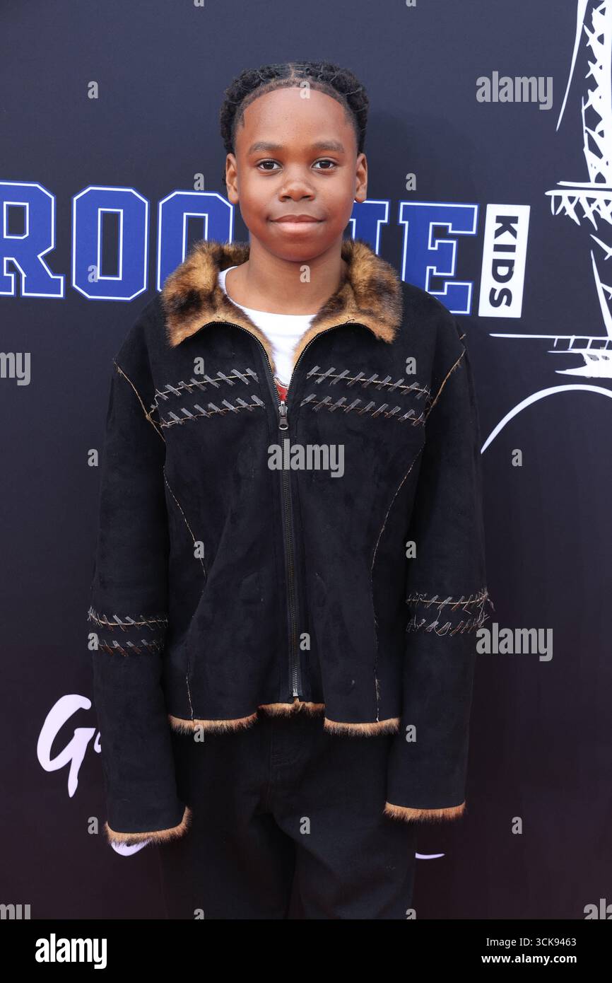 Marcos attends the Rookie Kids Show at Rooftop des Galeries Lafayette Paris Haussmann in Paris ...