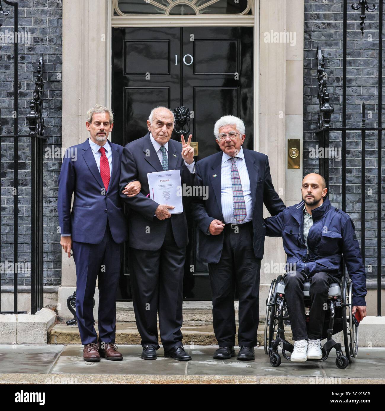 Downing Street, London, UK, 10th Sep 2025. Prof. Avi Shlaim, Israeli ...
