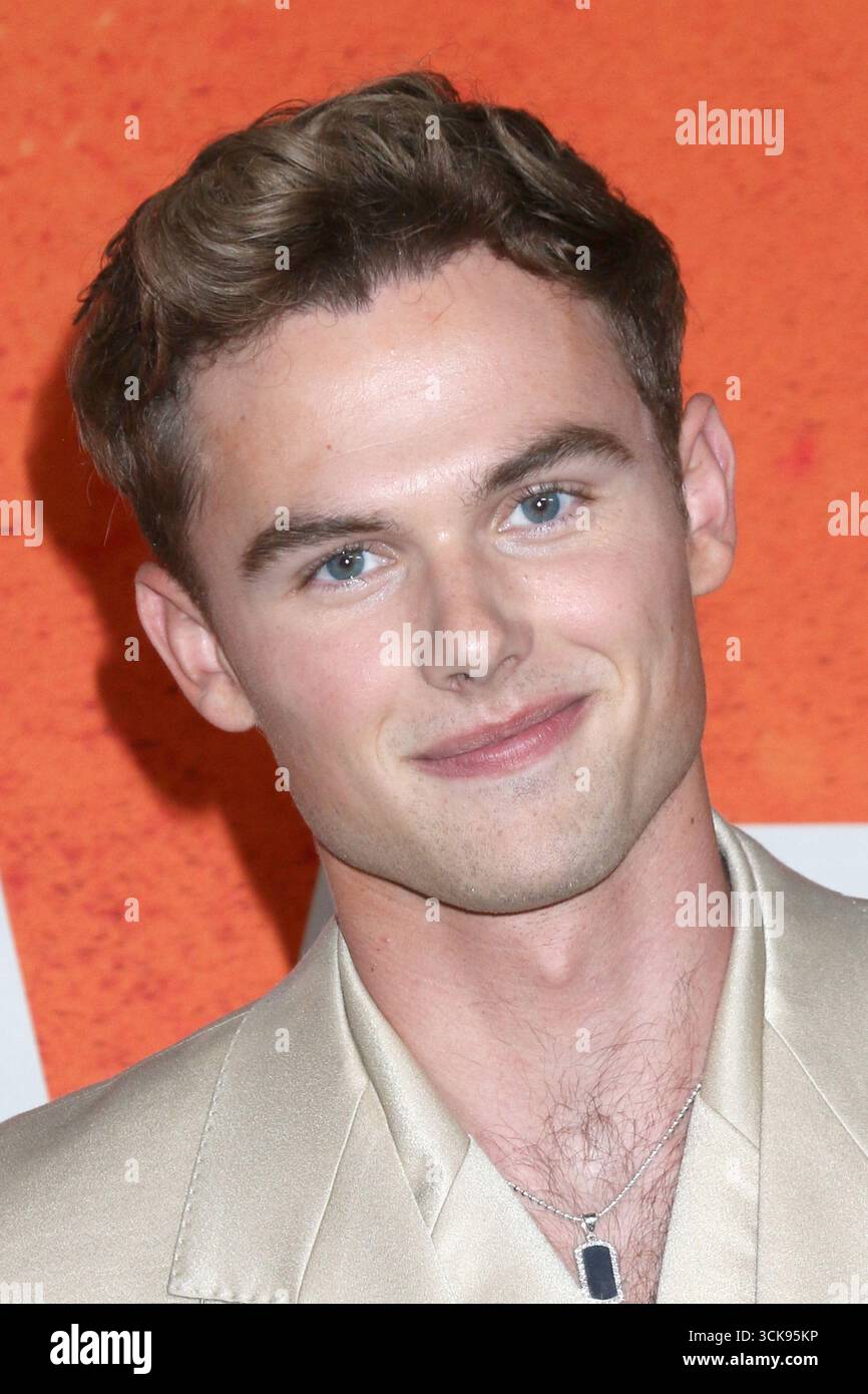 LOS ANGELES - SEP 8: Garrett Wareing at The Long Walk Special Screening ...