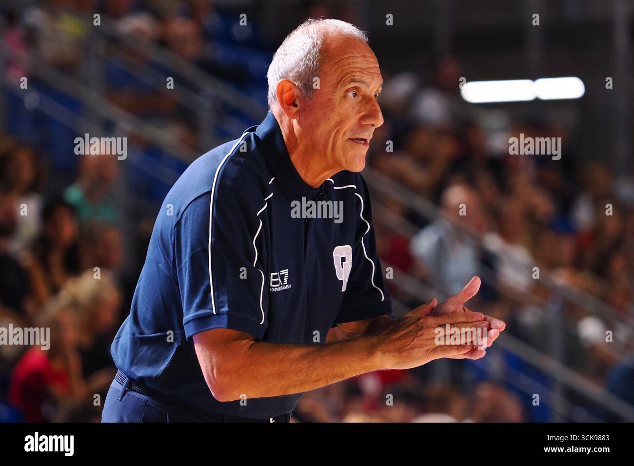 Ettore Messina, head coach EA7 Emporio Armani Olimpia Milano during Memorial Gianluca Bottacin ...