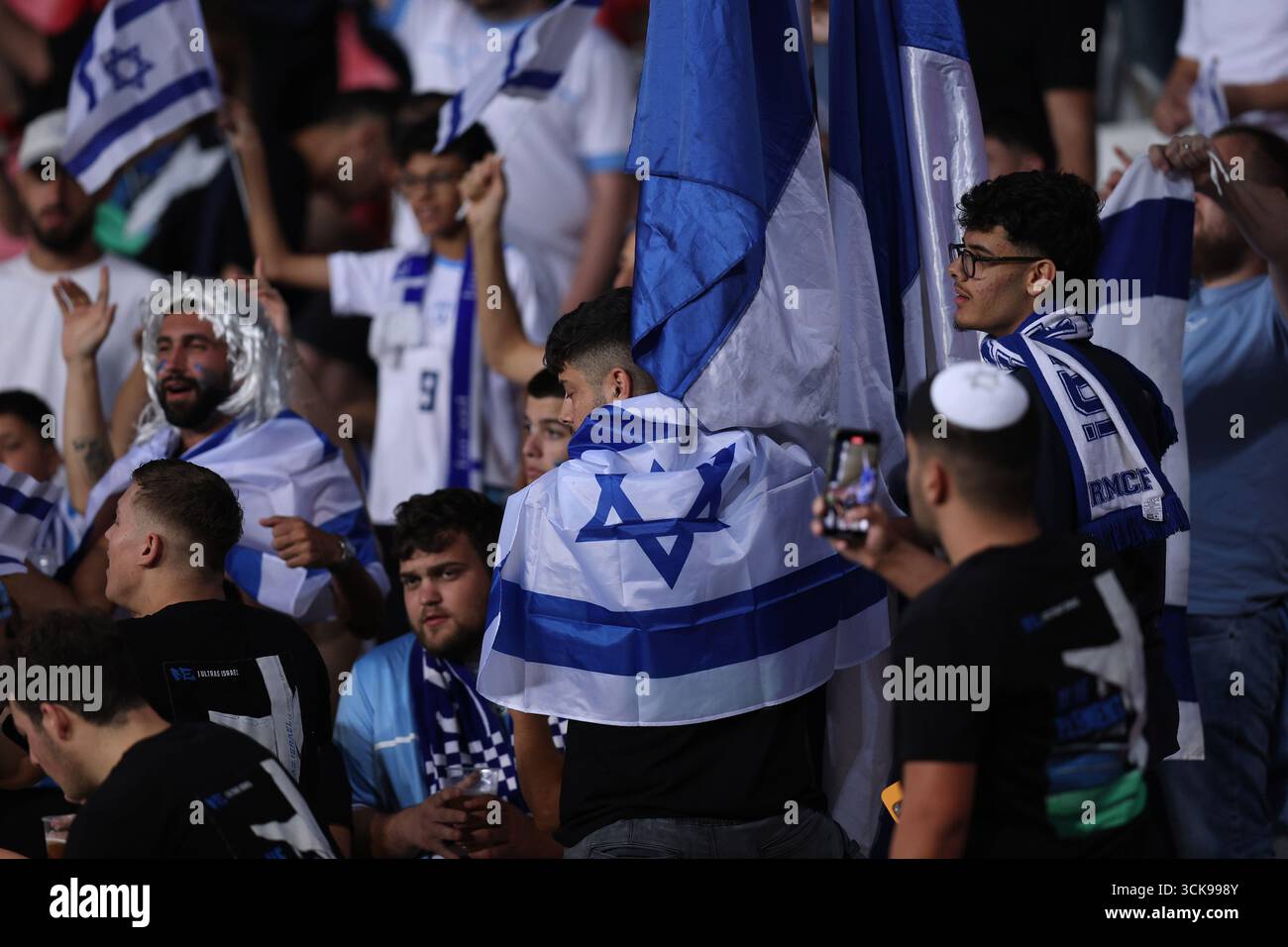 Supporters (Israel)} during the Fifa World Cup Qualifier 2028 match ...
