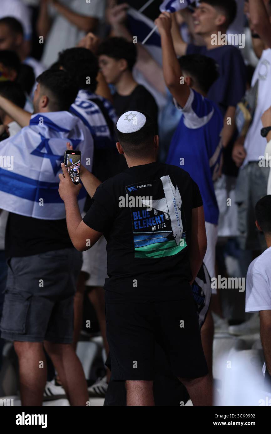 Supporters (Israel)} during the Fifa World Cup Qualifier 2028 match ...