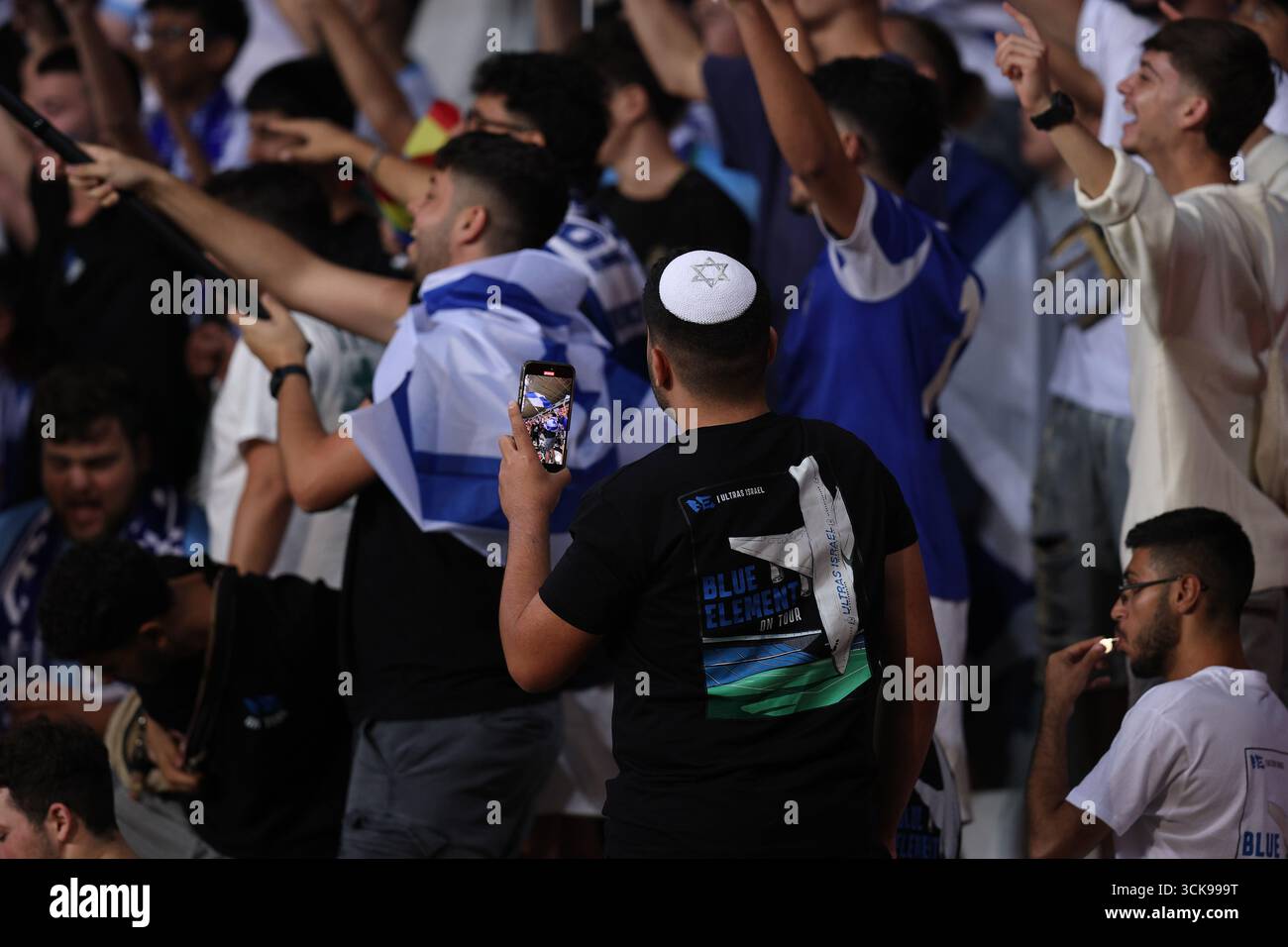 Supporters (Israel)} during the Fifa World Cup Qualifier 2028 match ...
