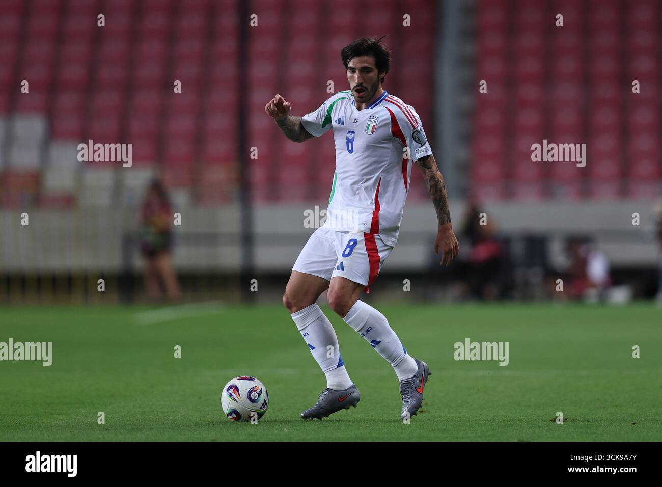 Sandro Tonali (Italy) during the Fifa World Cup Qualifier 2028 match ...