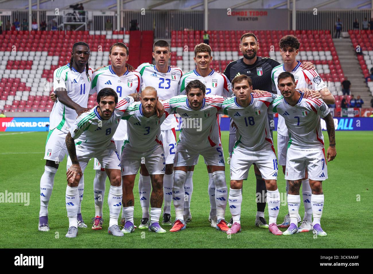 Team (Italy) during the Fifa World Cup Qualifier 2028 match between ...