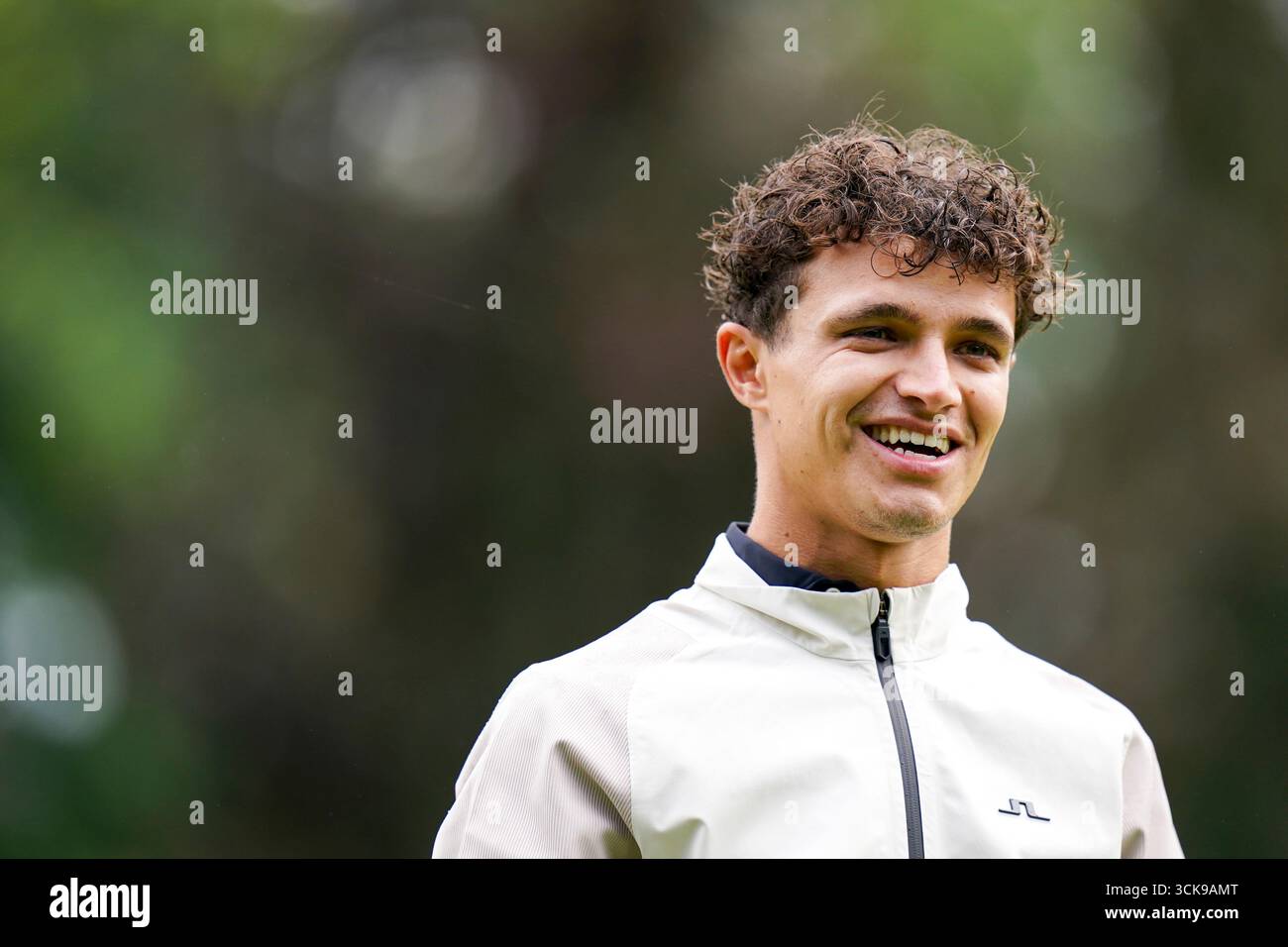 Lando Norris during the BMW PGA Championship Pro-Am day at the ...