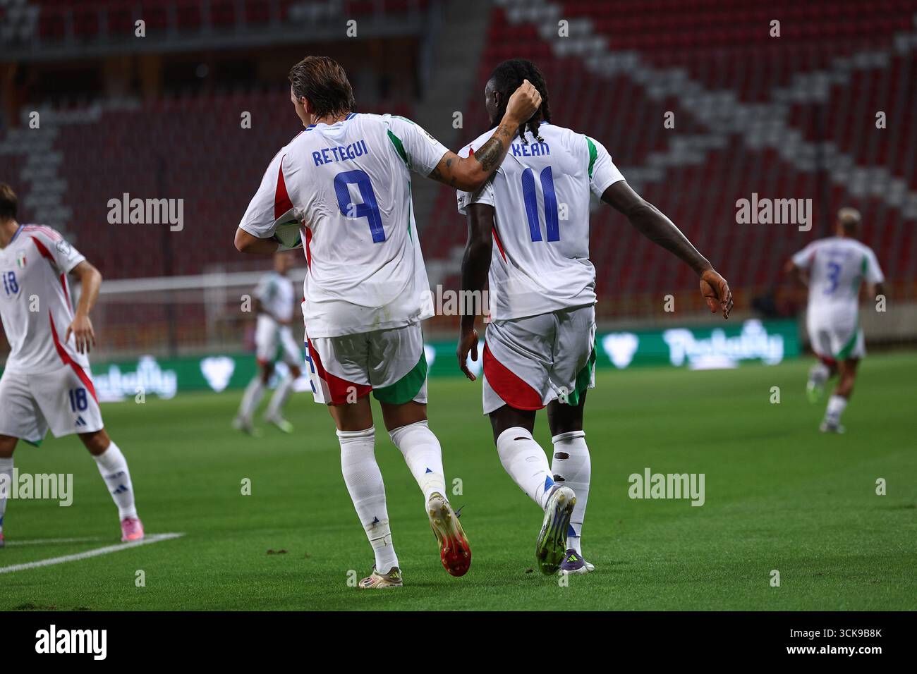 Mateo Retegui (Italy)Moise Kean (Italy) during the Fifa World Cup ...