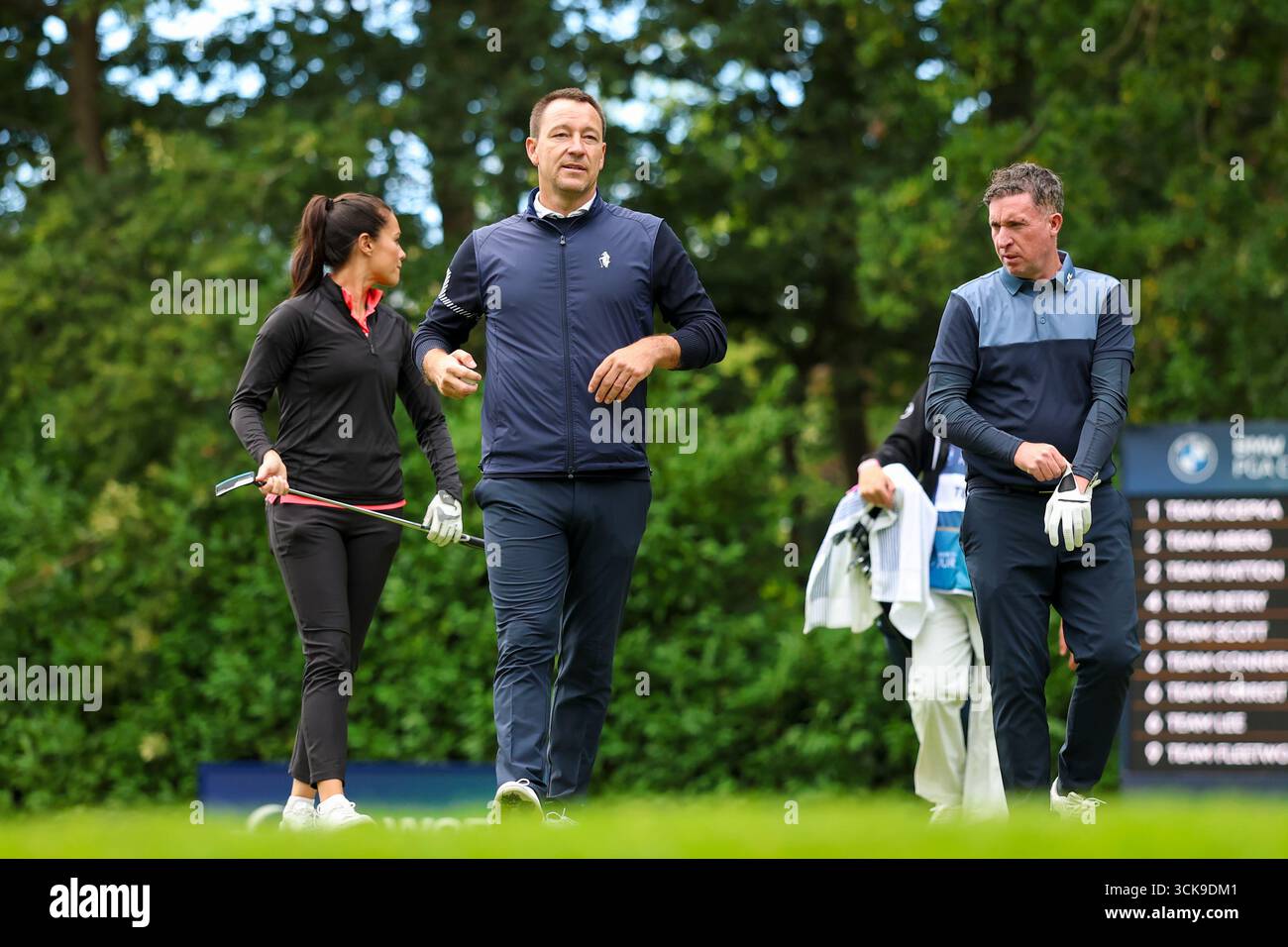 John Terry Robbie Fowler during the BMW PGA Championship Pro-Am day at ...