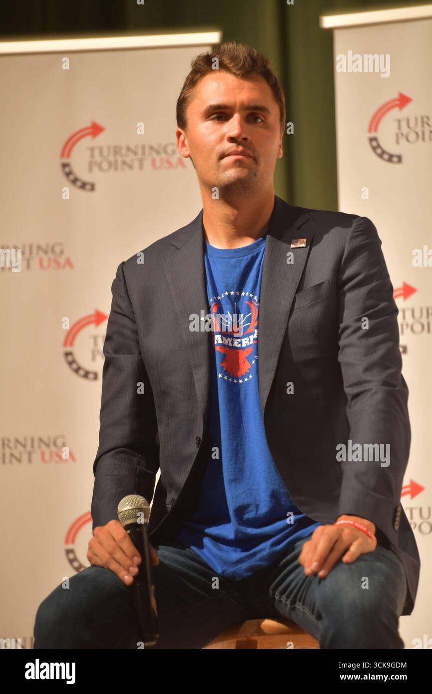 Photo of charlie kirk hi-res stock photography and images - Alamy