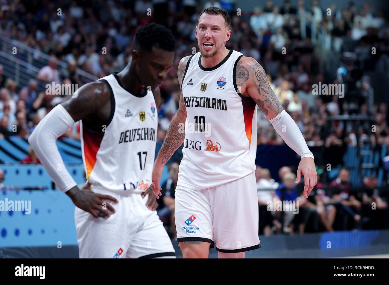 Germany's Daniel Theis during FIBA Eurobasket 2025 round of 8 ...