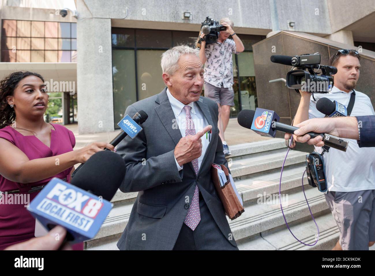 Eddie Castaing, Jr., the attorney for New Orleans Mayor LaToya Cantrell ...