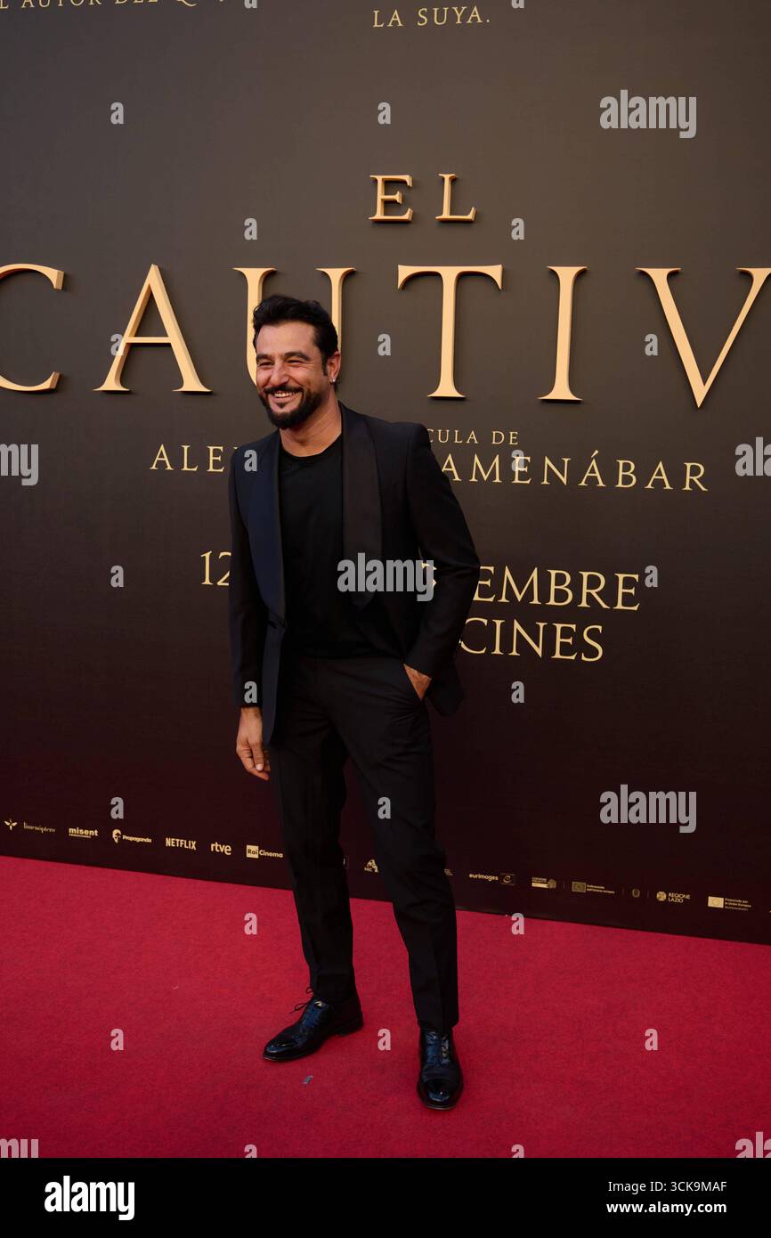 Antonio Velazquez attends the premiere of the film El Cautivo directed ...