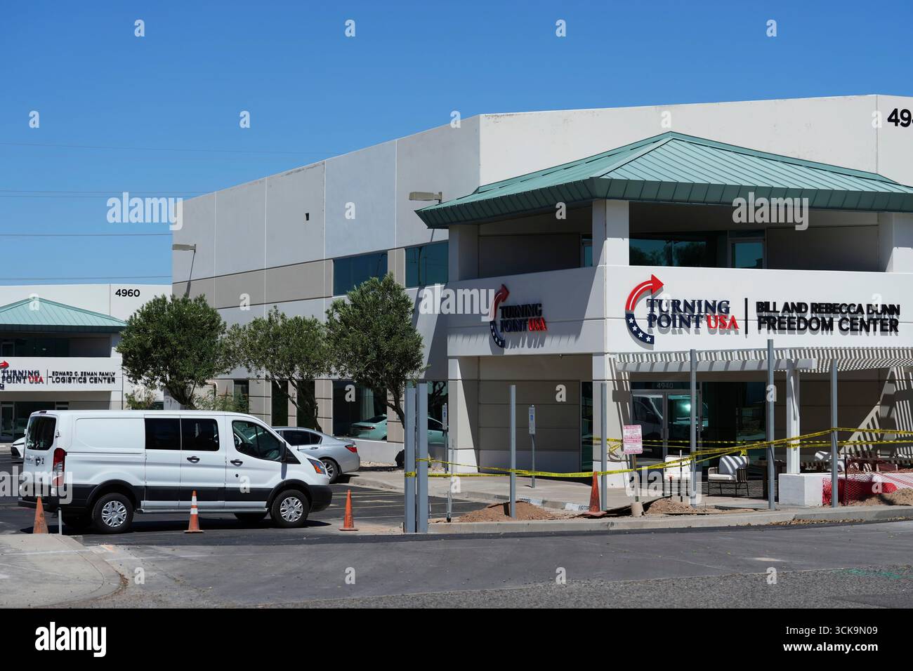 The national headquarters of Turning Point USA is seen after the ...