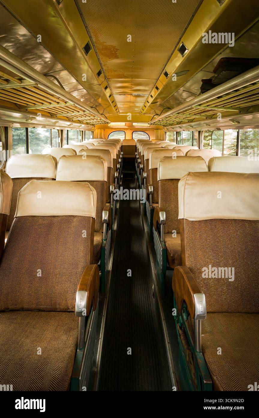 Aisle going back bus hi-res stock photography and images - Alamy