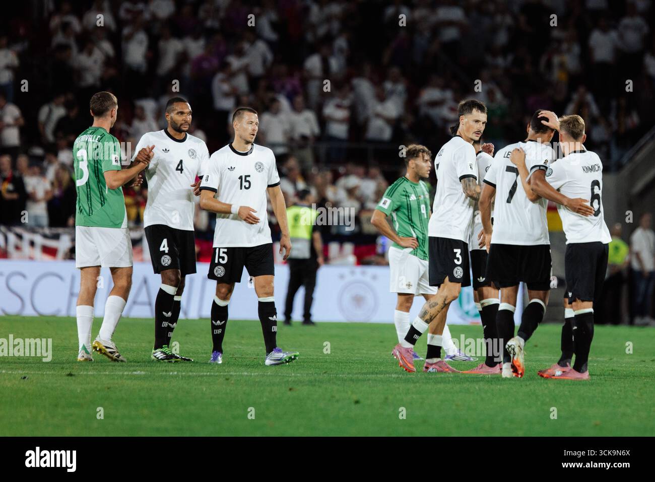 Cologne, Germany, September 7th 2025 German team celebration of the win ...