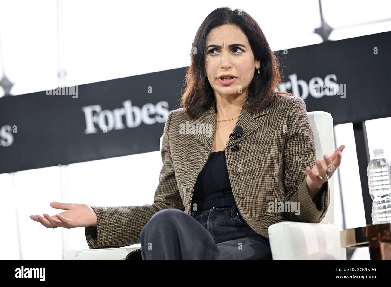 May Habib, Cofounder & CEO, Writer, speaks at the Forbes Power Women's ...