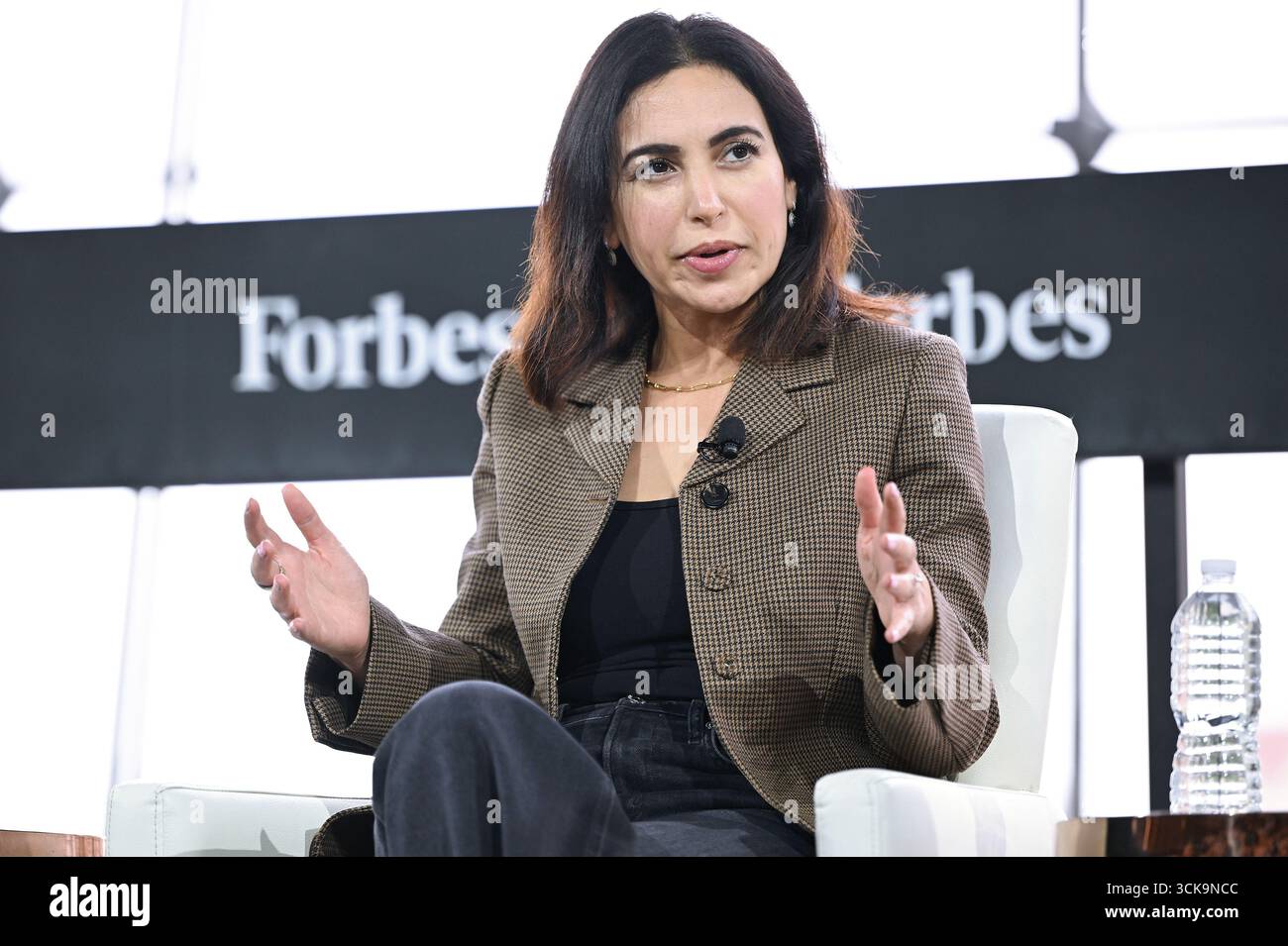 May Habib, Cofounder & CEO, Writer, speaks at the Forbes Power Women's ...
