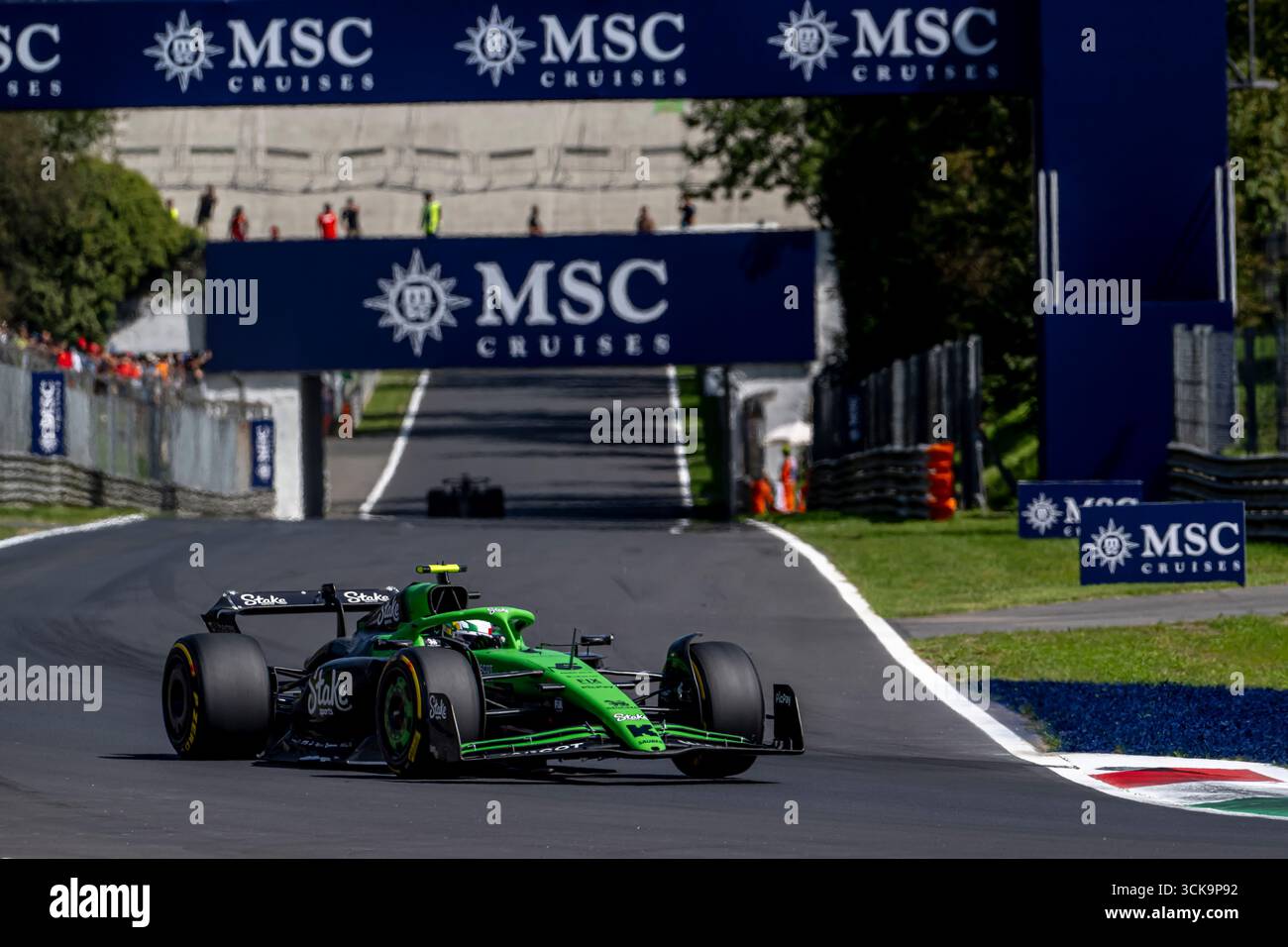Monza, Italy, 06 Sep 2025, Gabriel Bortoleto, from Brazil competes for ...
