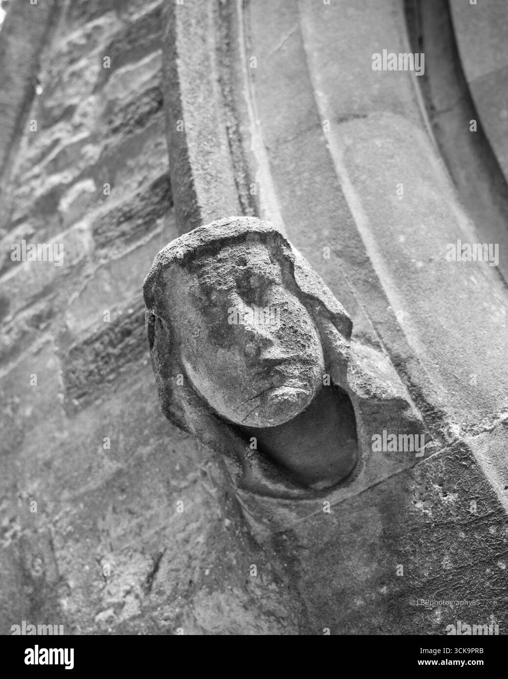 Detail face in carved Black and White Stock Photos & Images - Alamy