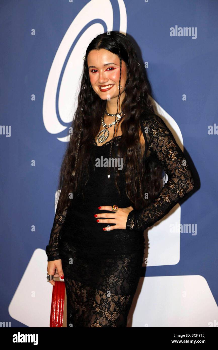 Joaquina Blavia at photocall for Latin Grammy: La música de Andalucia ...
