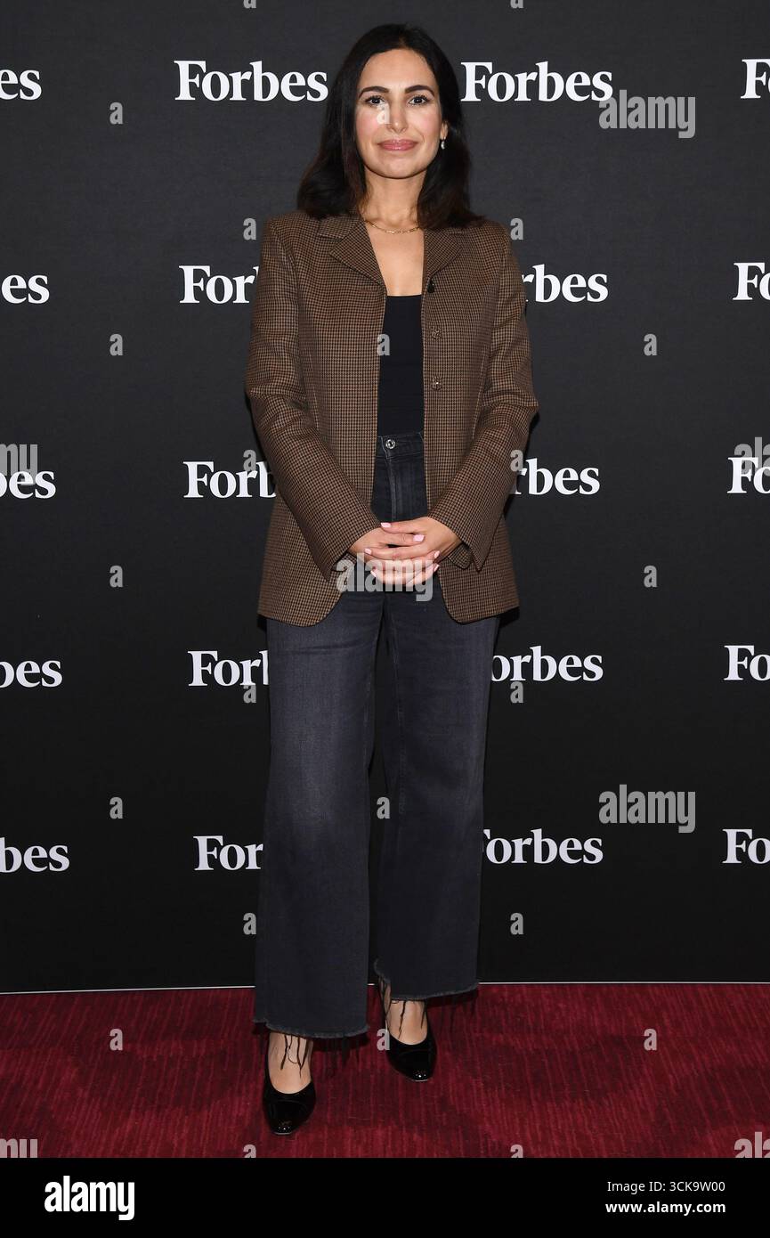 May Habib, Cofounder & CEO, Writer attends the Forbes Power Women's ...