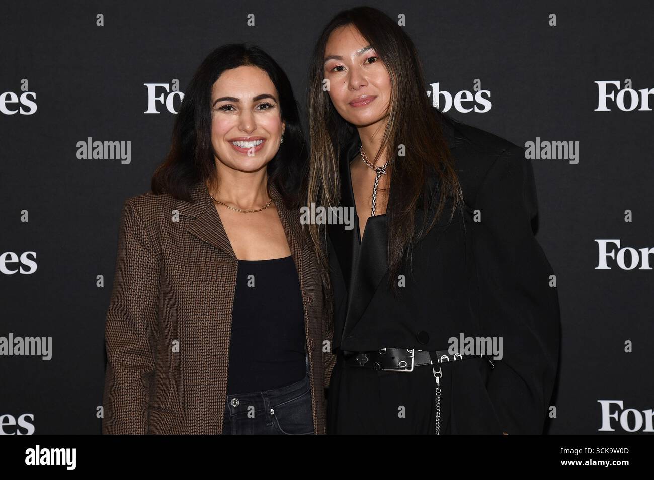 New York, USA. 10th Sep, 2025. (L-R) May Habib, Cofounder & CEO, Writer ...