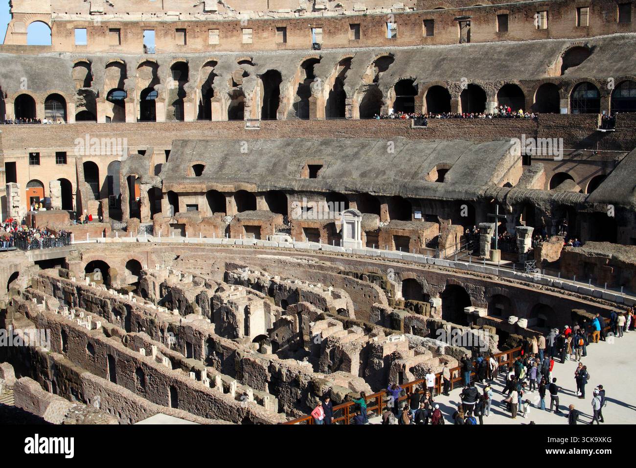 Colosseum seating areas hi-res stock photography and images - Alamy