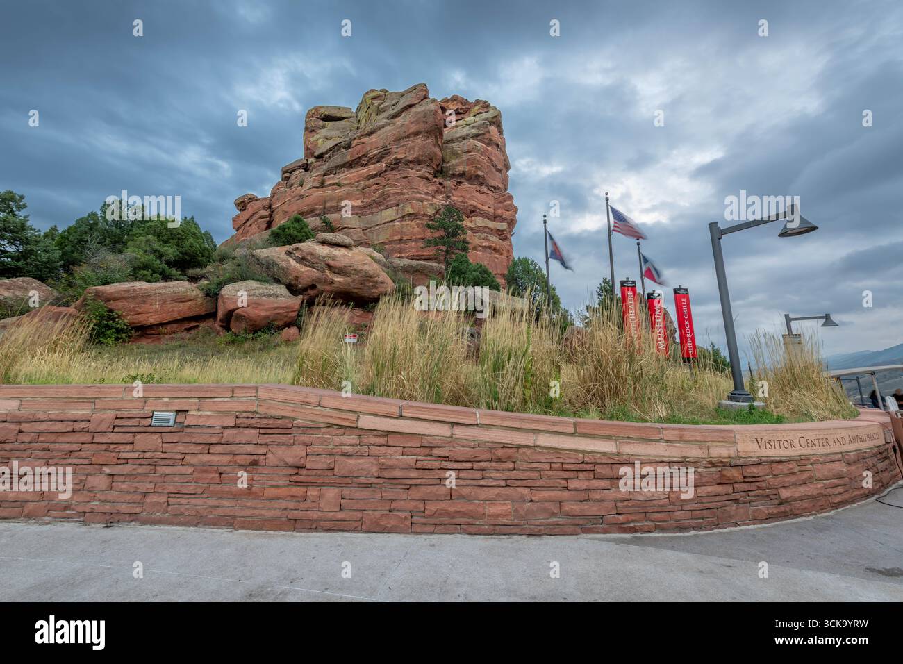 Red Rocks outside of Denver, Colorado Stock Photo - Alamy