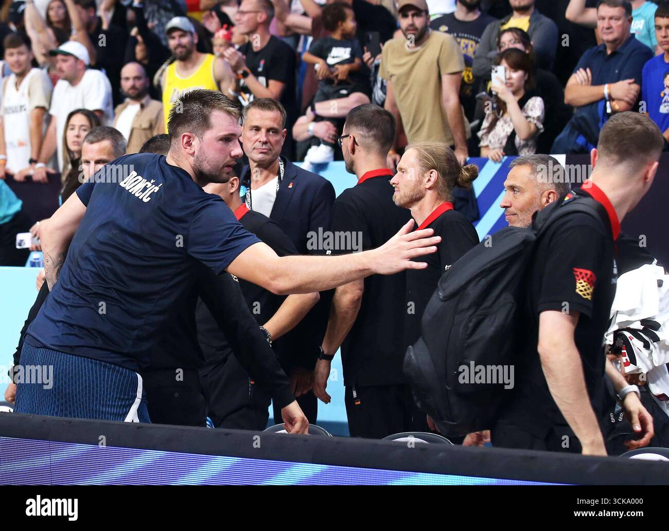 10 September 2025, Latvia, Riga: Basketball: European Championship ...