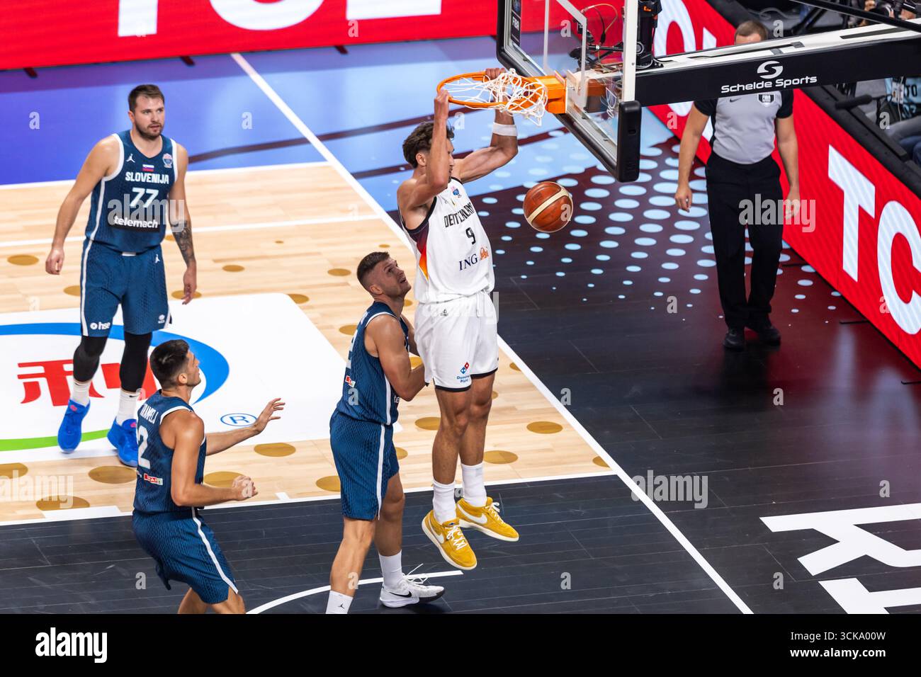 10.09.2025, Riga Arena, Riga, LAT, Eurobasket 205, Basketball ...